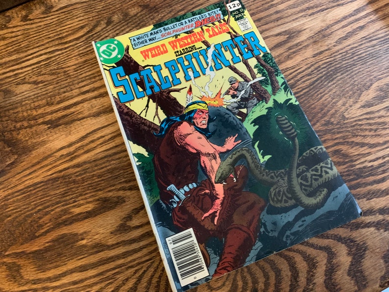 Weird Western Tails Starring Scalphunter Comic Book DC - Etsy