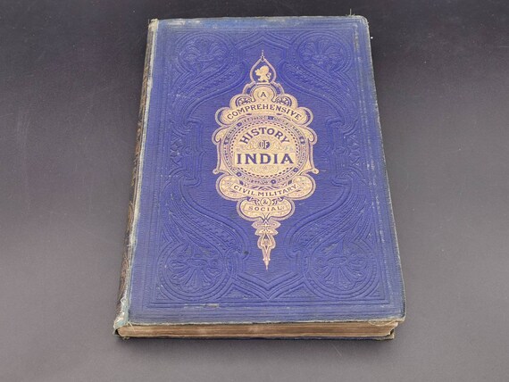 1860 Comprehensive History of India Civil Military and | Etsy