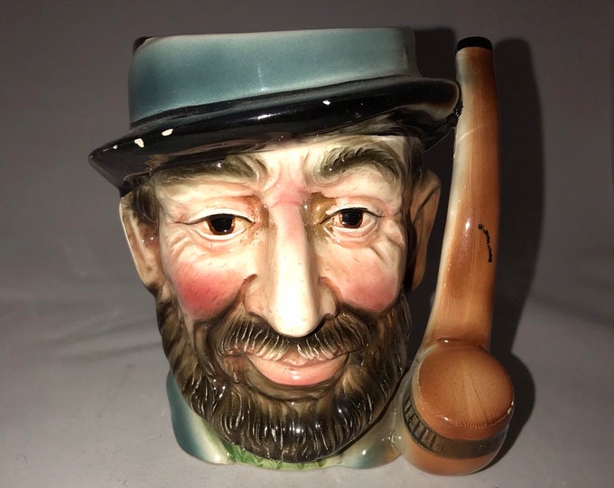 Vintage Pipe Smoker Toby Jug Bond Ware 1960's AP - Etsy