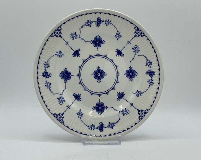 Vintage Masons Furnivals, Denmark Blue and White Pattern Small Side ...