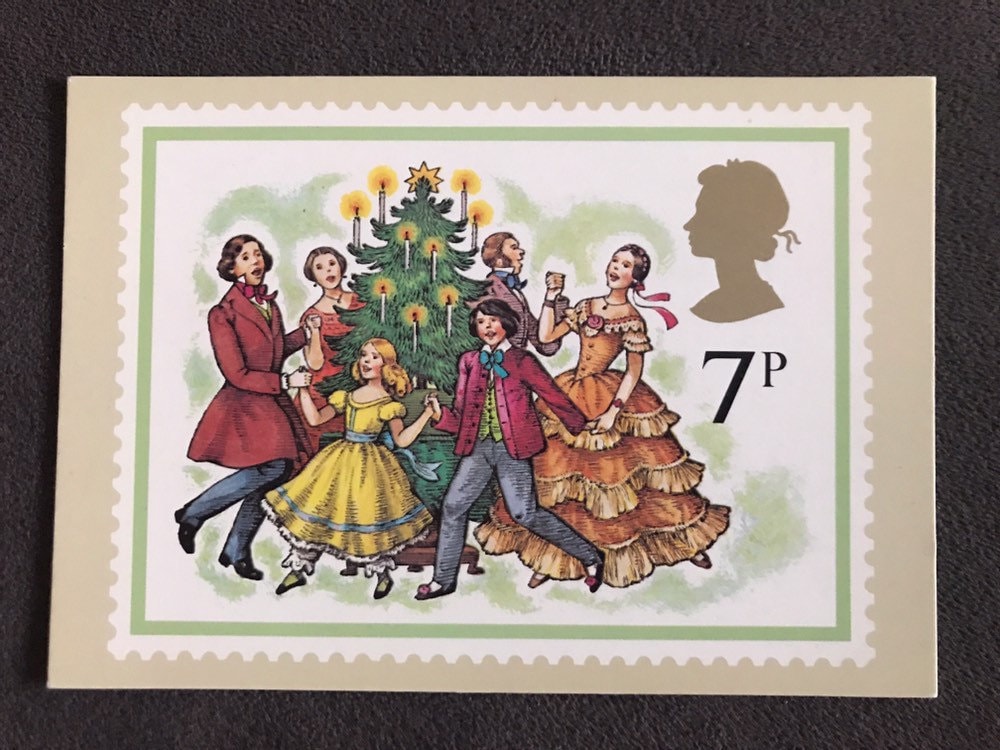 Royal Mail Stamp Postcard Series Christmas 1978 November - Etsy UK