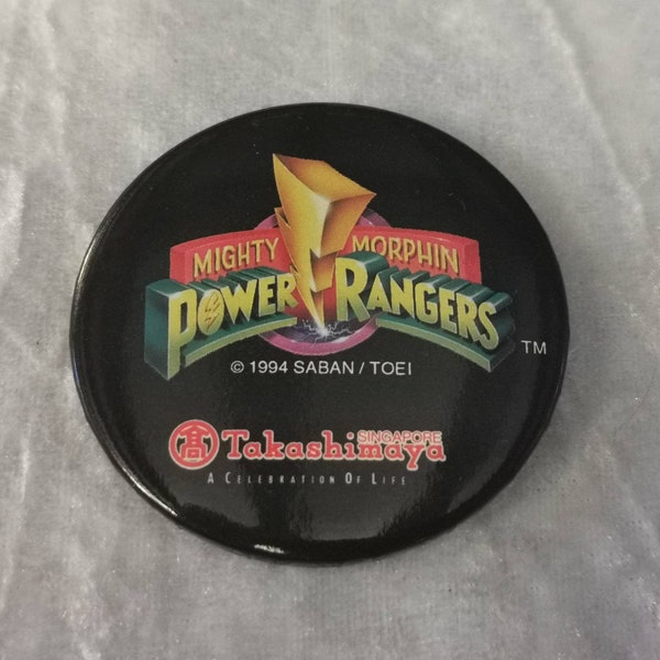 Mighty Morphin Power Rangers Badge - Etsy