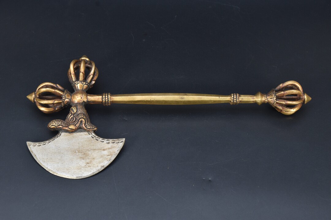 Antique Tibetan Tantrik Kartika Khatang Buddhism Ritual Wand - Etsy