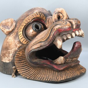 Lion King of the Jungle Mask Hand Carved Tribal Shaman Mask - Etsy