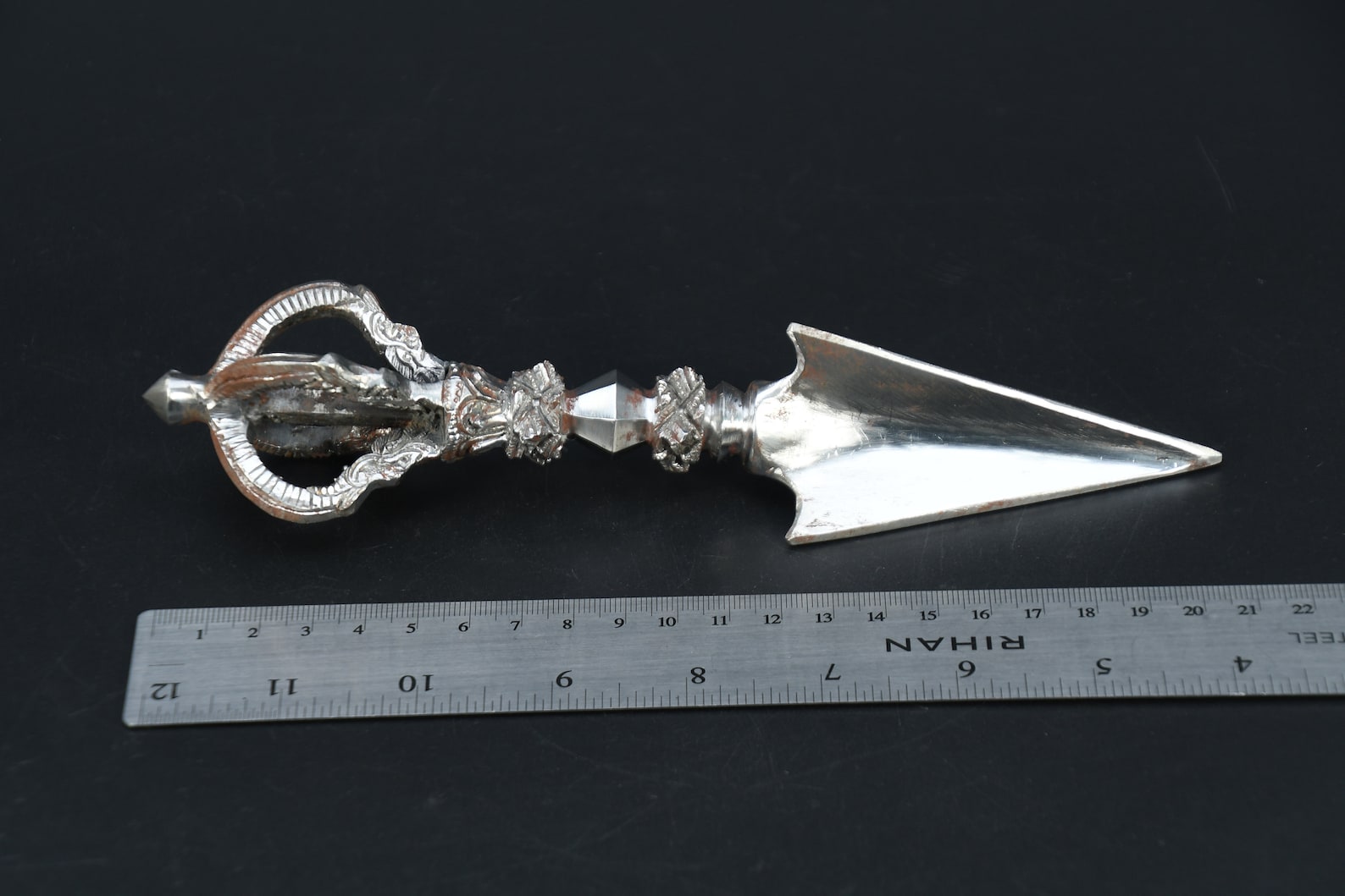 Antique Metal Ritual Tool Crafted Phurba Vajra Head Buddhist - Etsy