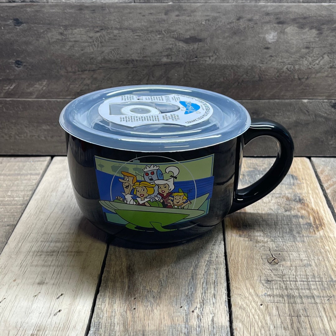 The Jetsons Soup Mug, Soup Mug, Pressurized Lid, the Jetsons Mug, Hanna ...