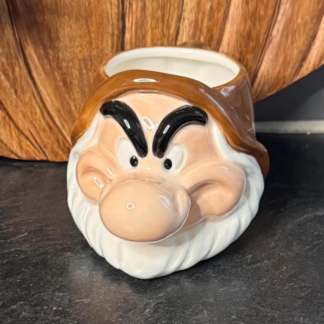 Snow White’s Grumpy 3D Mug, Walt Disney Parks Mug, 3D Grumpy Mug ...