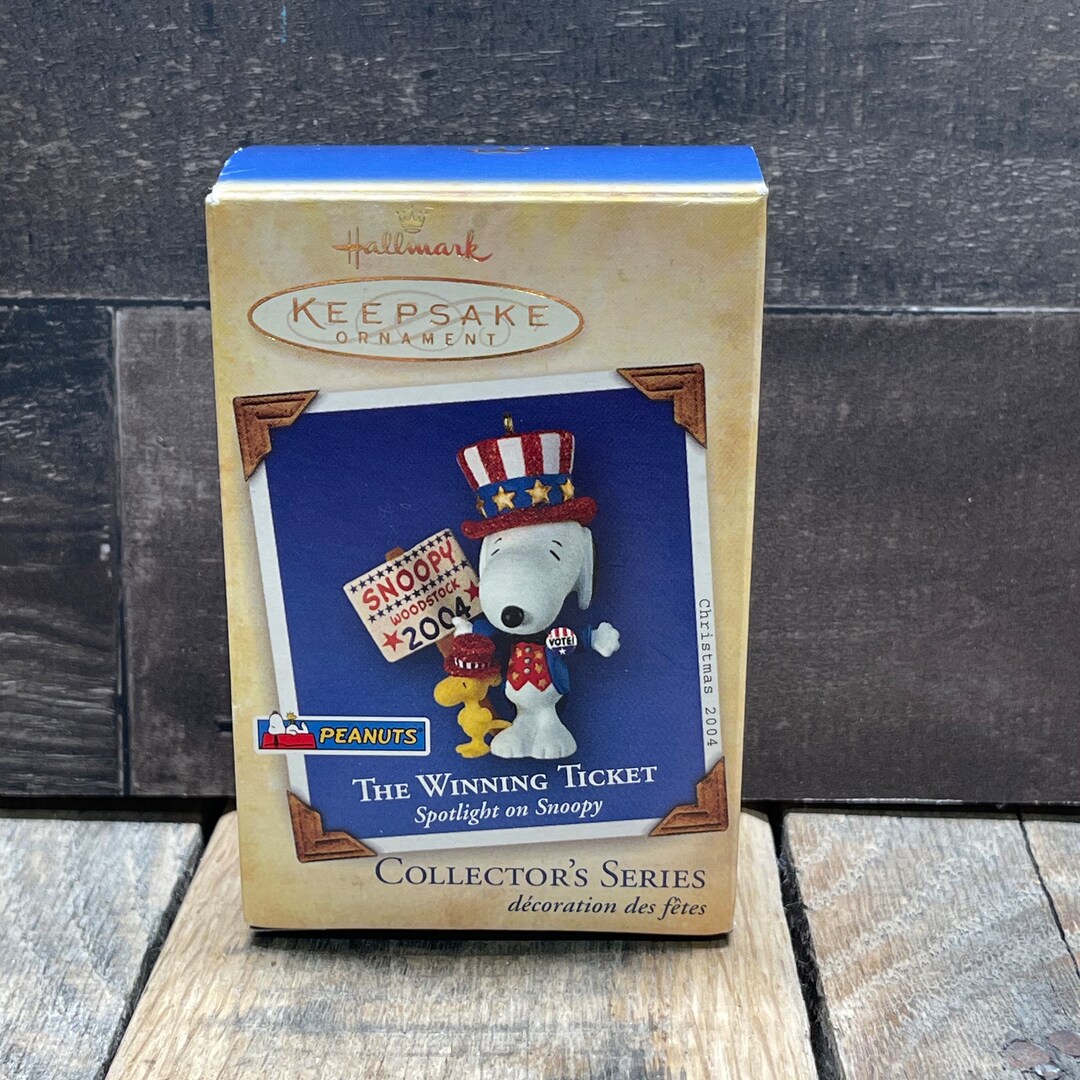 Spotlight on Snoopy, Hallmark Keepsake Peanuts Christmas Ornament, the ...