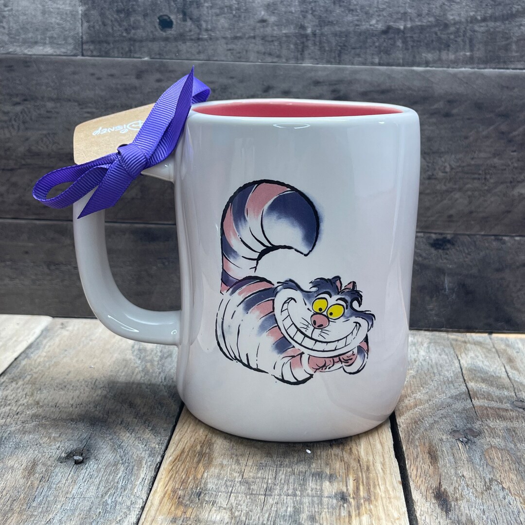 Alice in Wonderland, Cheshire Cat Disney Mug, Rae Dunn Disney Princess ...