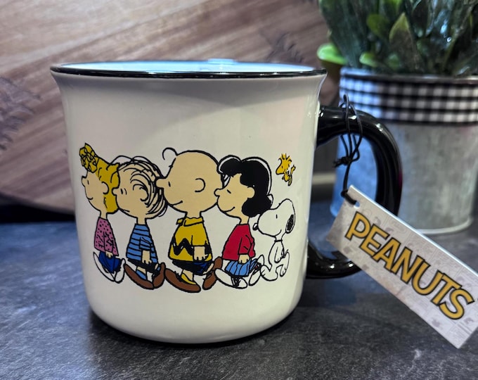 Charlie Brown and Gang Mug, Peanuts Mug, Peanuts Coffee Mug, Snoopy Mug ...