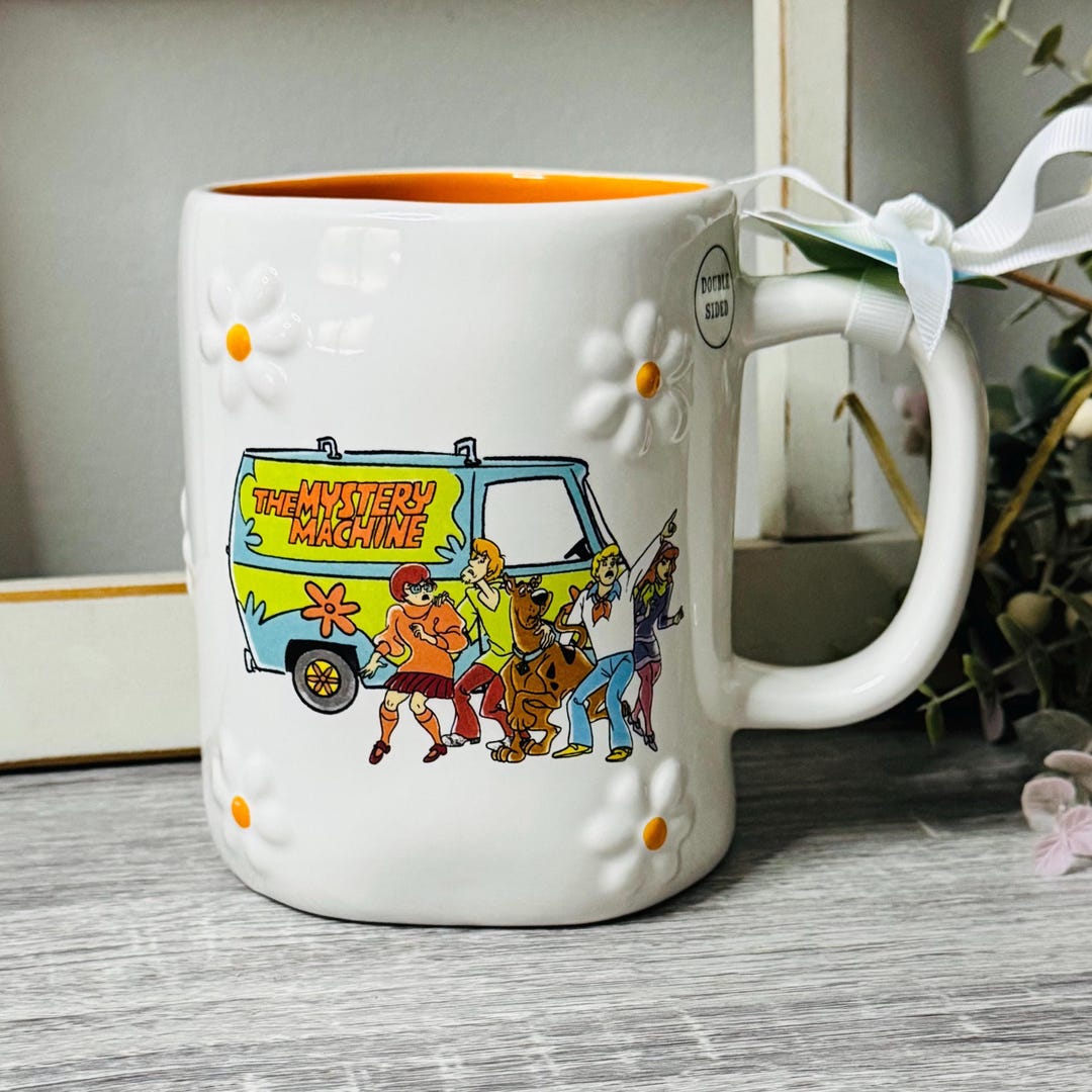 Scooby Doo Mug by Rae Dunn, Mystery Team Mug, Scooby Doo Mug, Rae Dunn ...