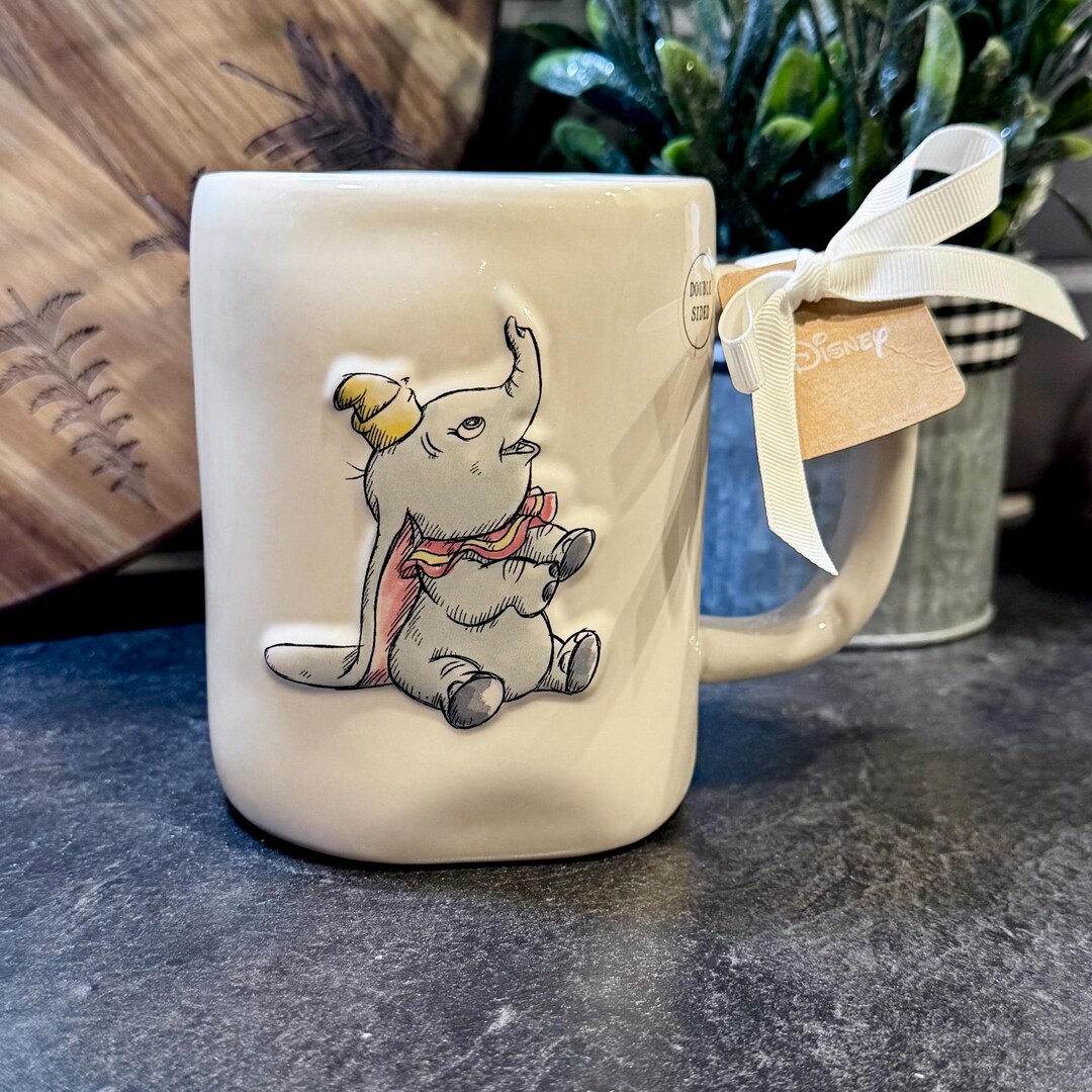 Disney’s Dumbo Mug, Rae Dunn Disney Mug, Dreams Take Flight Mug ...