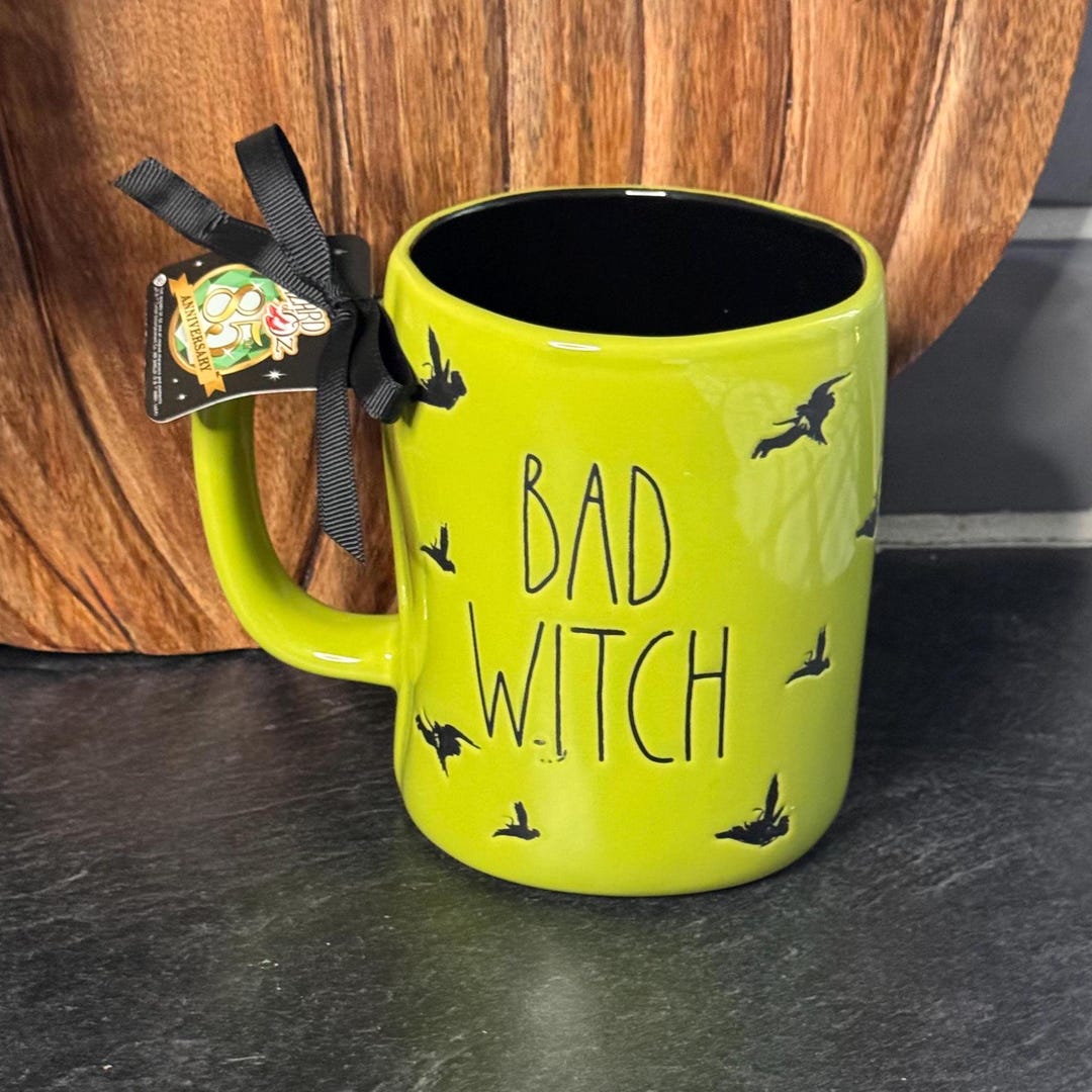 Wizard of Oz Mug by Rae Dunn, Bad Witch Mug, Wicked Witch of the West ...