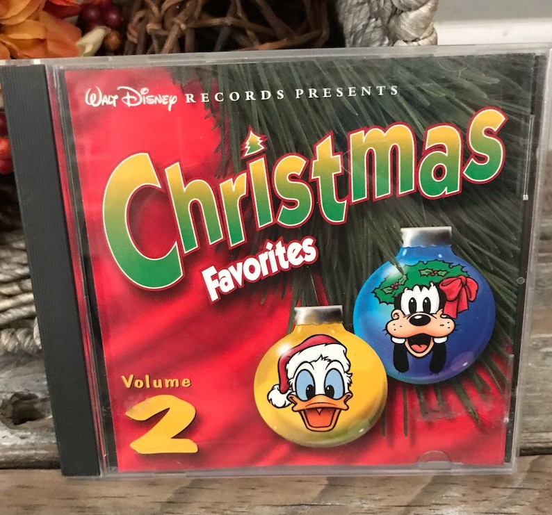 Walt Disney's Christmas Favorites Volume 2 CD Childrens | Etsy