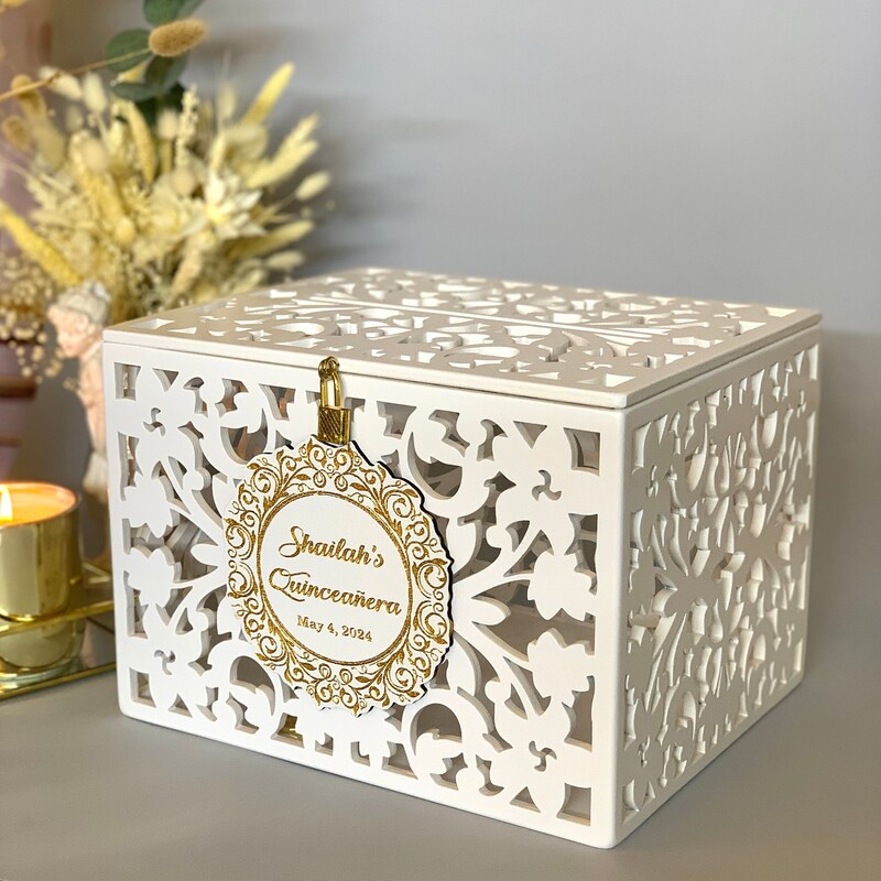Quinceanera Card Box - Etsy