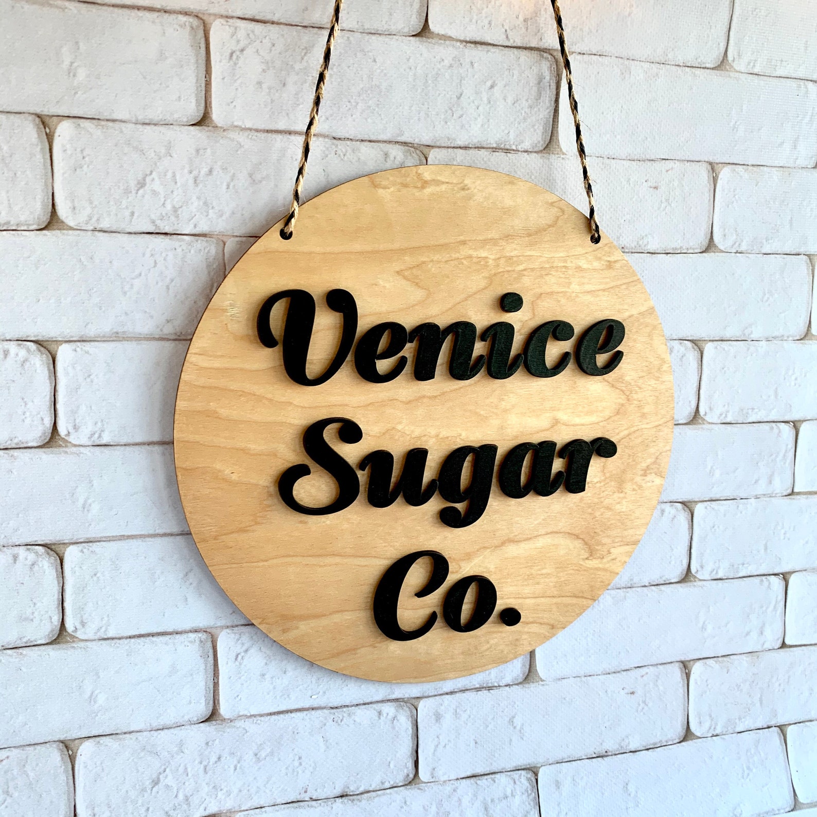 Custom Double Sided Wooden Sign Business Sign Storefront Sign - Etsy
