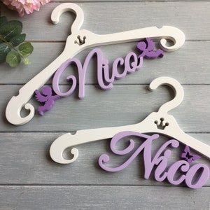 Personalized Hanger With Name Wedding Hanger Kids Wooden Decor Room ...
