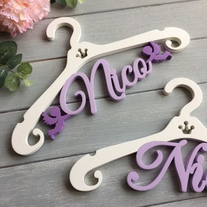 Personalized Hanger With Name Wedding Hanger Kids Wooden Decor Room ...