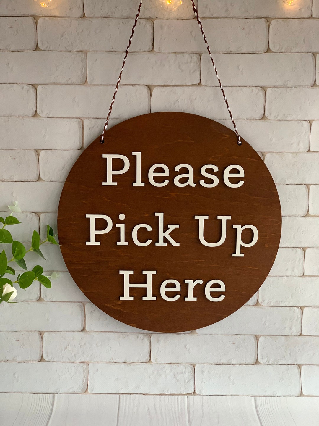 Please Pick up Here Sign Coffee Shop Sign Cafe Sign Bakery Sign ...