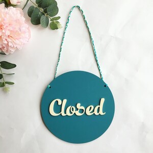 Open Closed Sign Business Sign Storefront Sign Shop Open Sign Wooden ...