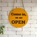 Open Closed Sign Business Sign Storefront Sign Shop Open Sign Wooden ...