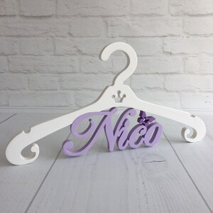 Personalized Hanger With Name Wedding Hanger Kids Wooden Decor Room ...
