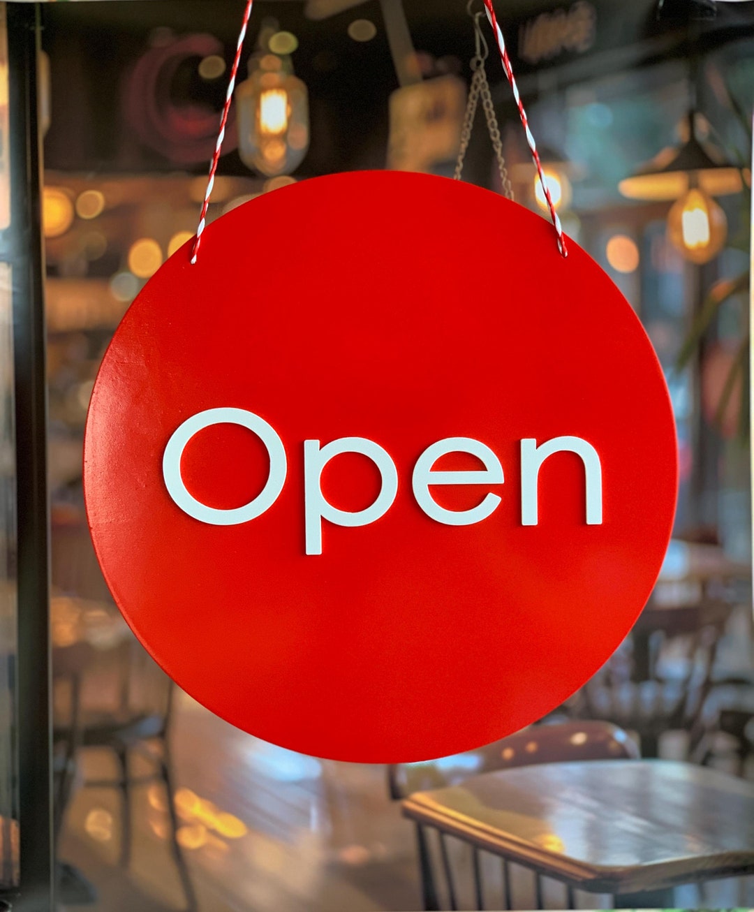 Open Closed Sign Red Sign Business Sign Storefront Sign Shop Open Sign ...