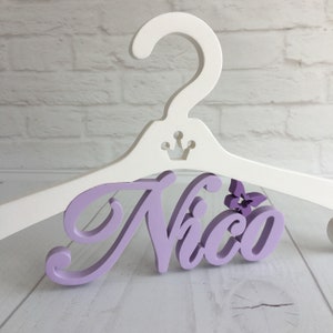 Personalized Hanger With Name Wedding Hanger Kids Wooden Decor Room ...