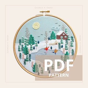 Snow Days & Through the Woods PDF Pattern Bundle Digital | Etsy