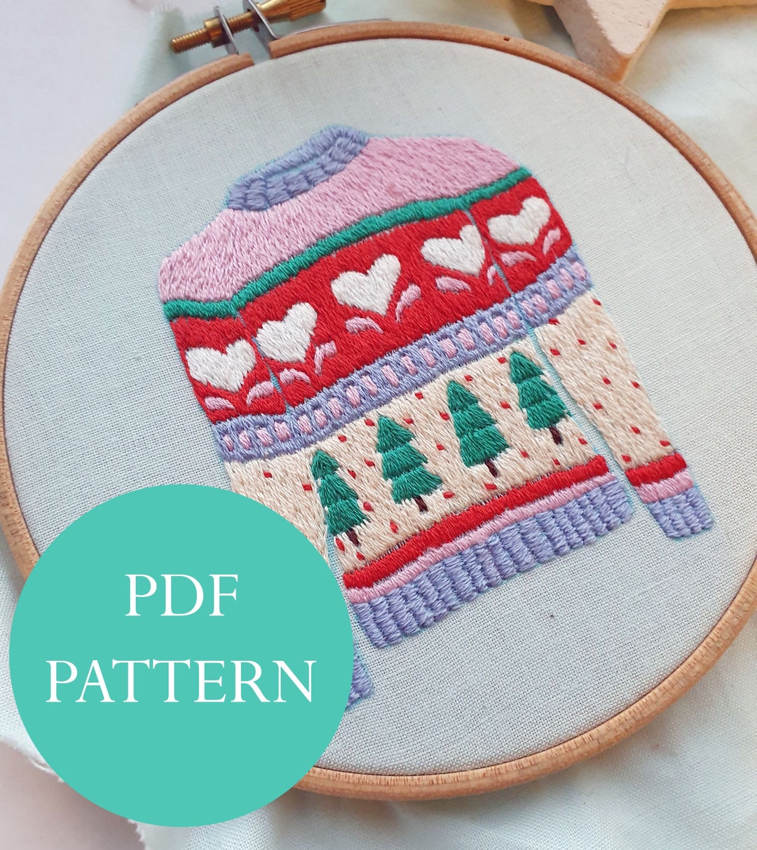Woolly Jumper Pattern 3 PDF Digital Instant Download Pattern ...