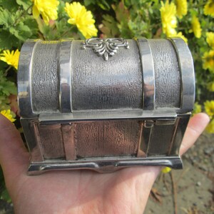 Metal Jewellery Box Vintage Jewellery Box Metal Jewelry - Etsy