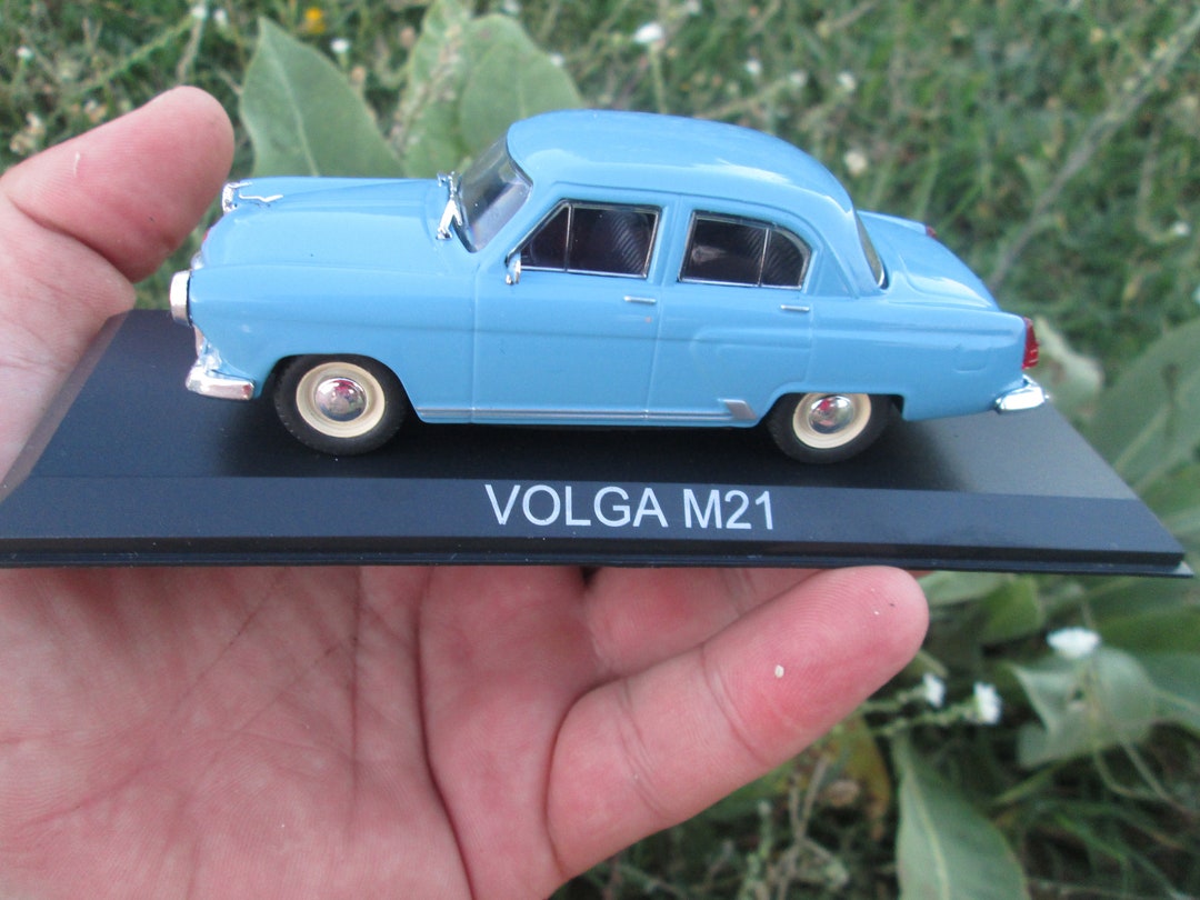 Vintage Scale Car, Volga GAZ M 21, Soviet Car, Collectible Car, Retro ...