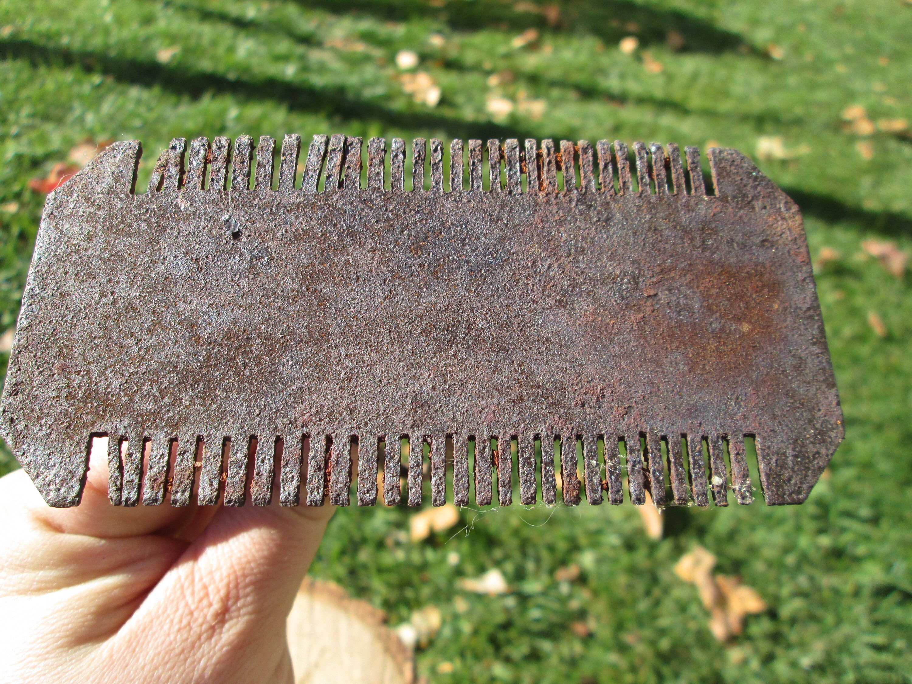 Primitive Iron Cow Comb Hourse Comb Handmade Iron Comb | Etsy