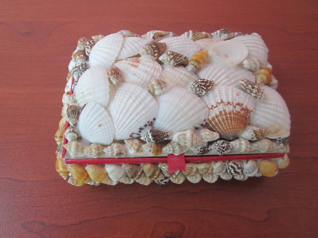 Jewelry Box, Vintage Treasures Box, Jewelry Box With Marine Motifs, Box ...