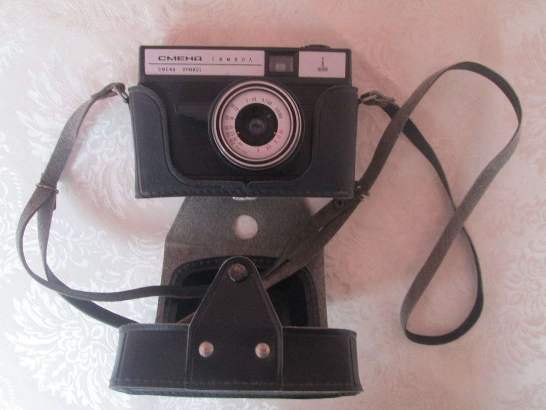 Soviet Film Camera, SMENA SYMBOL, Vintage Camera, Russian Film Camera ...