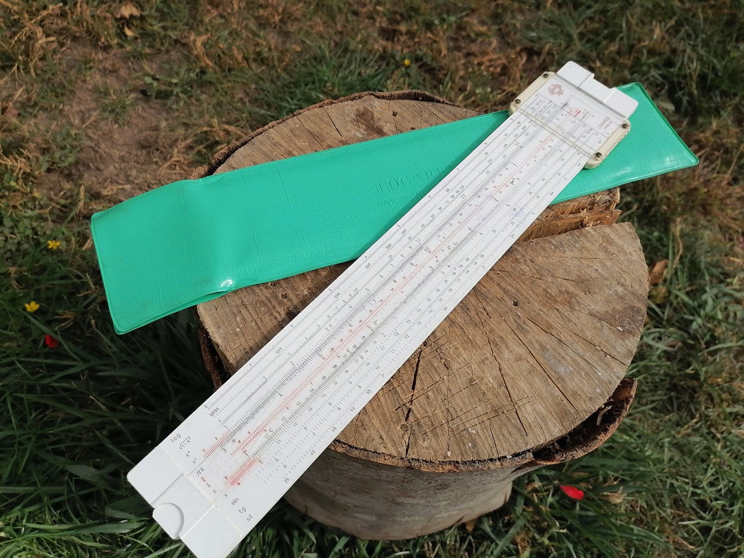 Logarex 27602-II, Vintage Slide Rule, Vintage Logarithmic Ruler ...