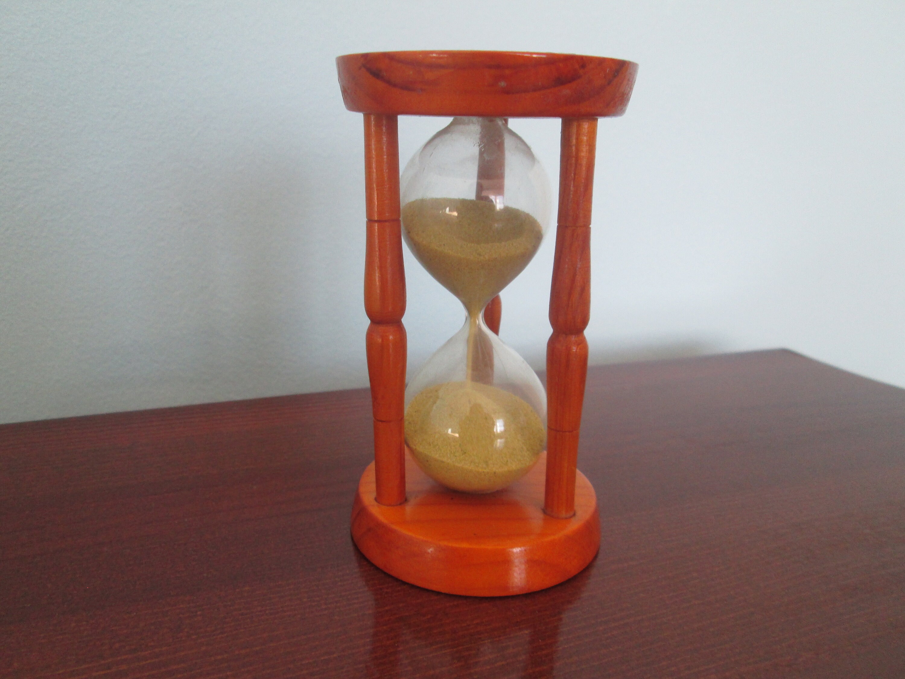 Vintage Wooden Hourglass Sand Clock Vintage Sand Timer | Etsy
