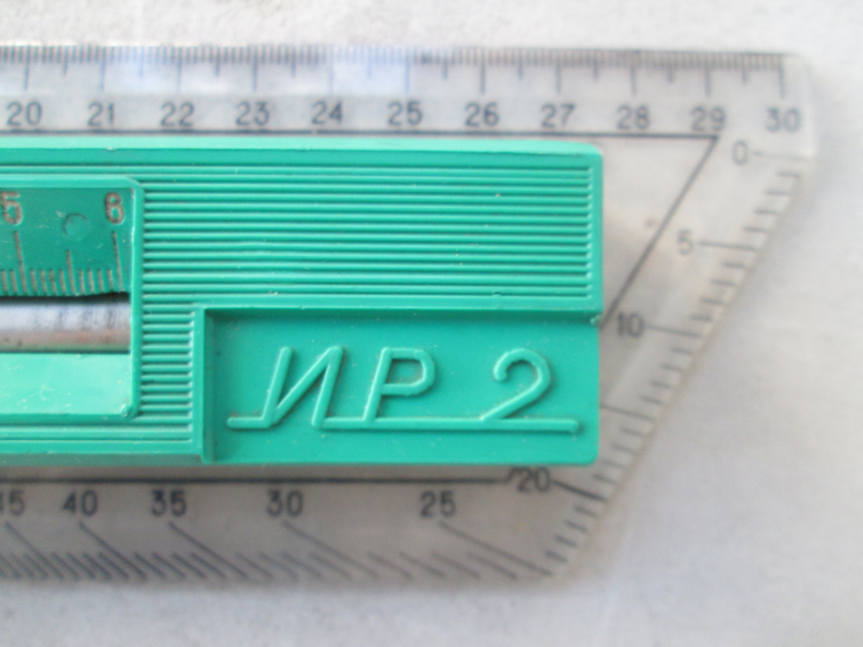Measuring ruler Soviet ruler Vintage ruler Leningrad IR 2 | Etsy