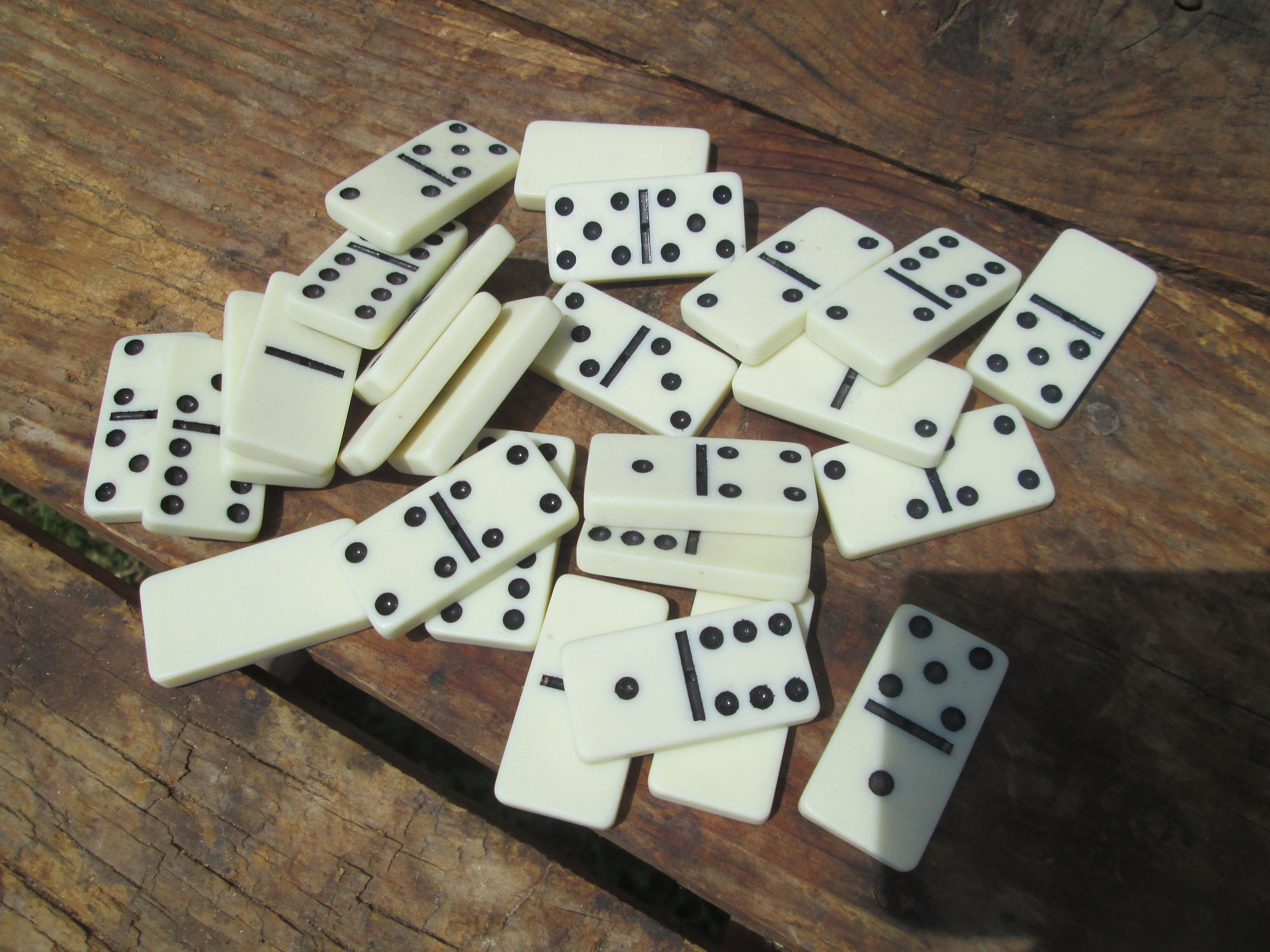 Domino Small Domino Domino Game Pieces Vintage Game Vintage 
