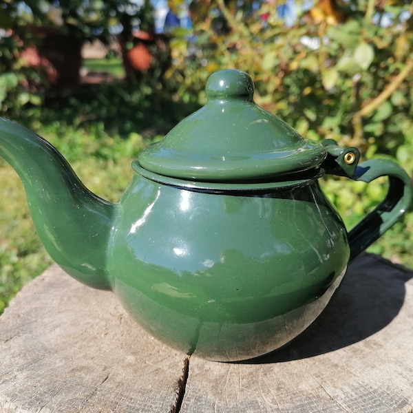 Enamel Pitcher - Etsy