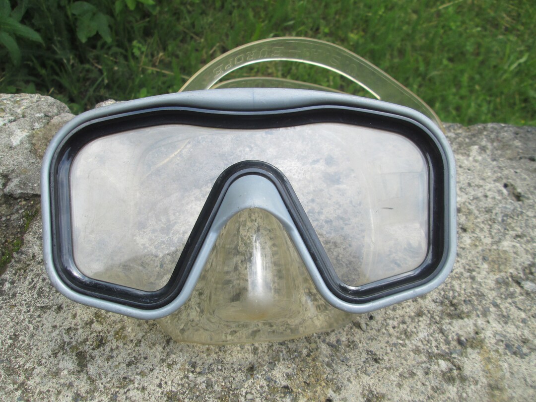 Swimming Mask, Scuba Mask, Diving Mask, Vintage Dive Decor, Dive ...