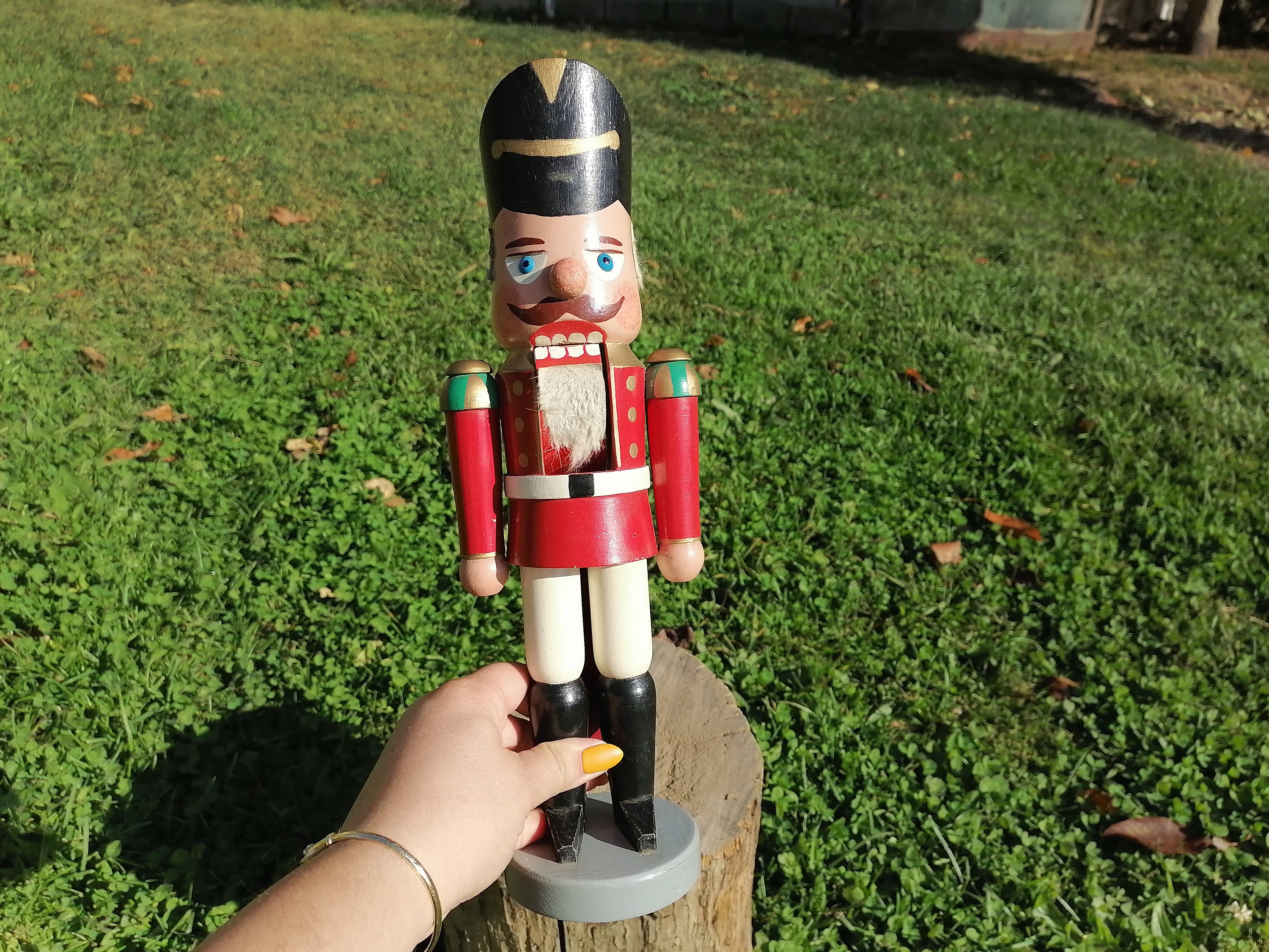 Big Nutcracker Wooden Nutcracker Hand Painted Nutcracker - Etsy