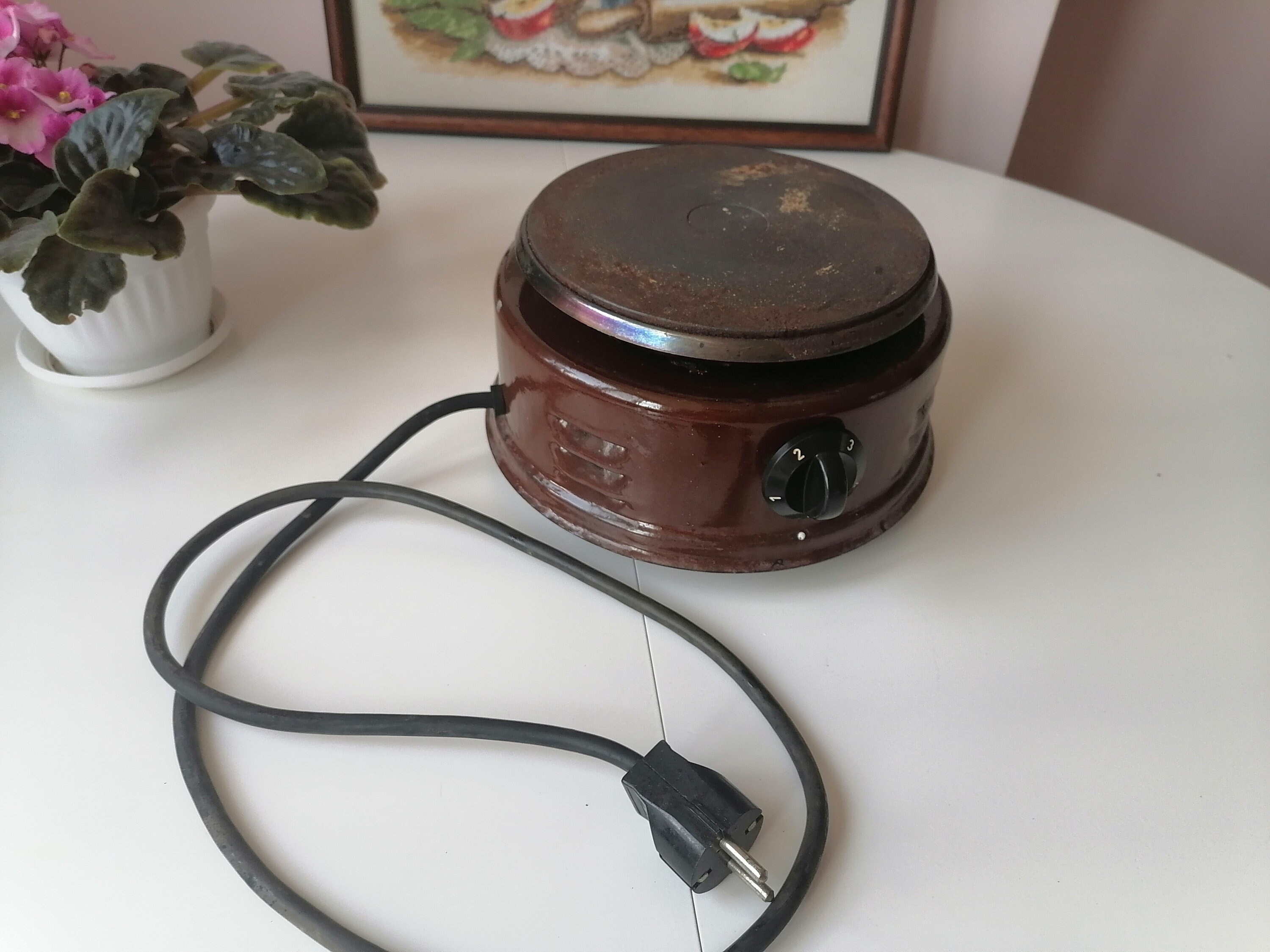 Vintage Electric Hob Small Stove Old Electric Stove Kitchen Hot Plate Old Cooking Stove Working Electric Hob Vintage Kitchen Decor Etsy