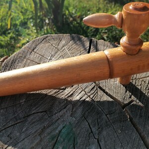 Handmade Wooden Spigot: Vintage Wine Barrel Tap, Rustic Farmhouse Decor ...