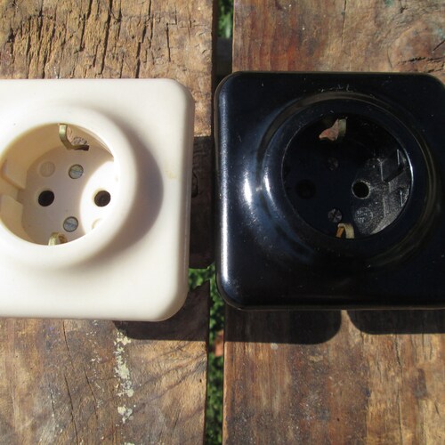 Vintage Electrical Socket - Etsy