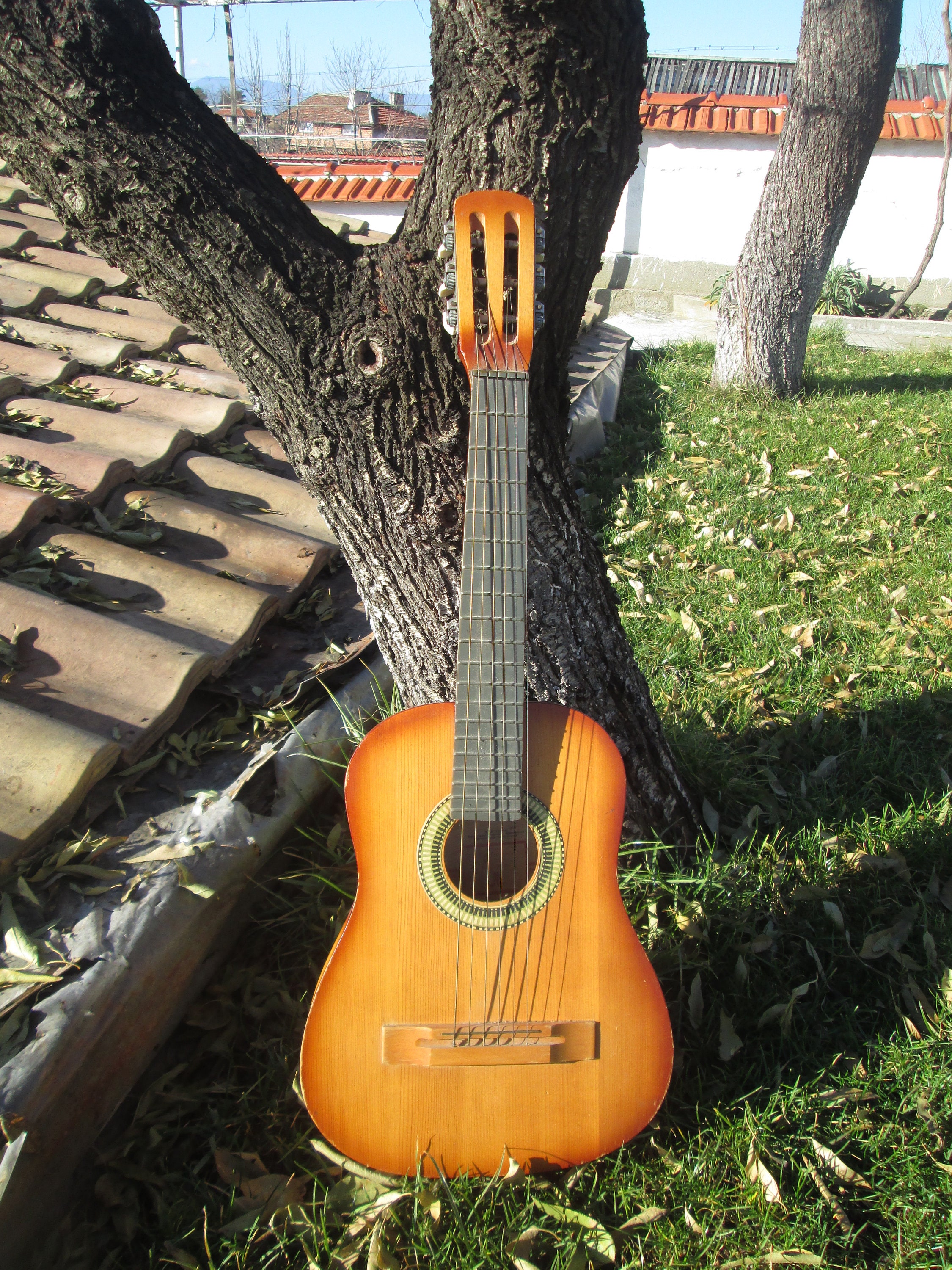 Vintage USSR Guitar Small Classical Guitar Children Guitar - Etsy
