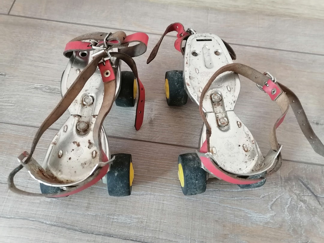 Vintage Roller-skates, Roller Skates, Metal Roller Skates, GDR Roller ...