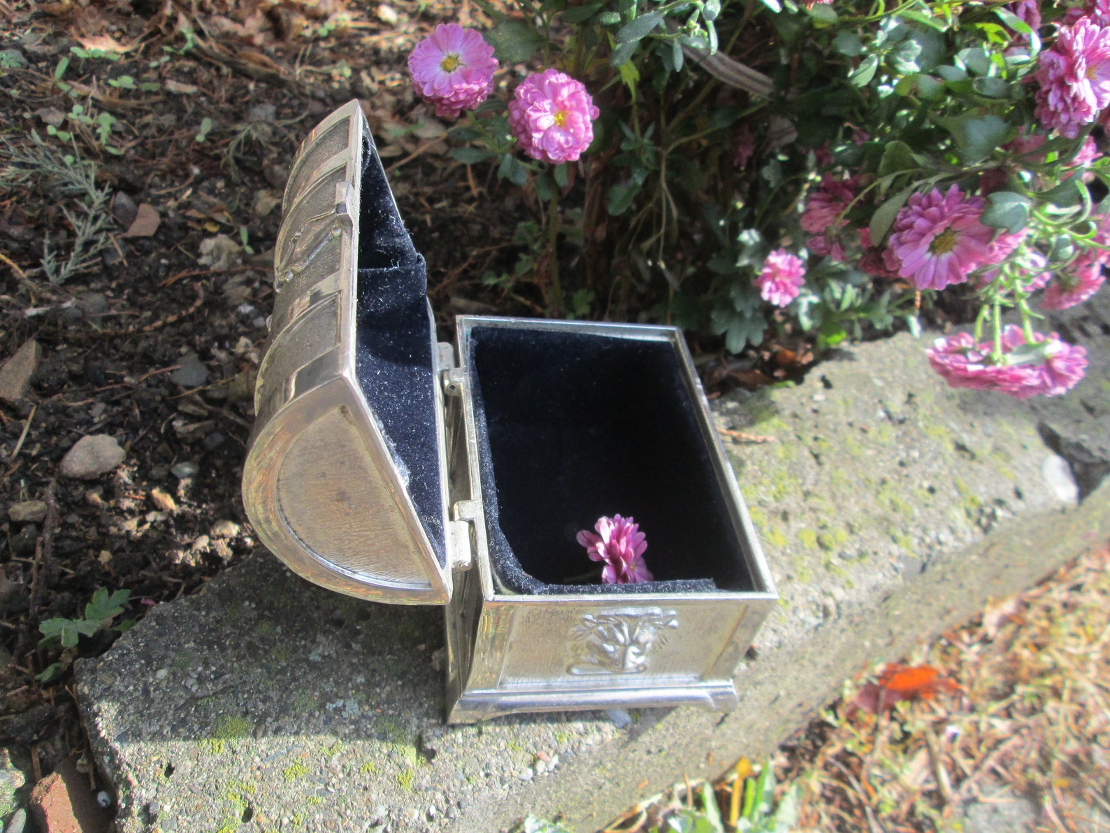 Metal Jewellery Box Vintage Jewellery Box Metal Jewelry - Etsy