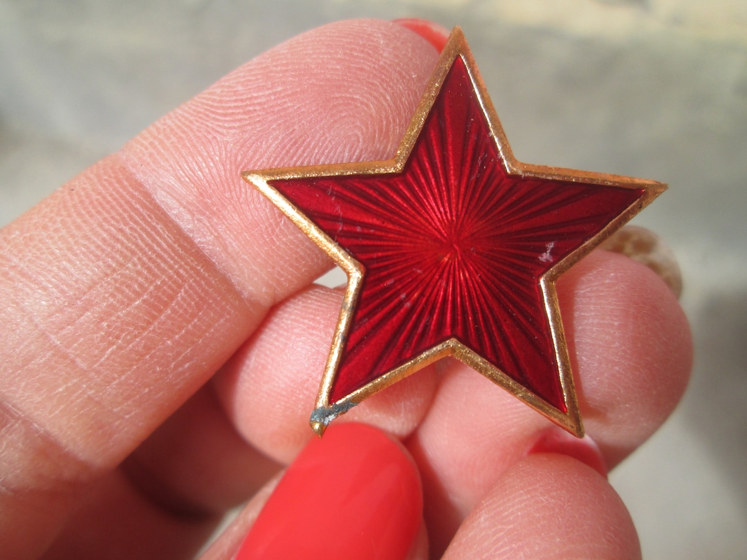 Soviet Red Star, Vintage Red Star, Red Army Star, Star From Army Hat ...