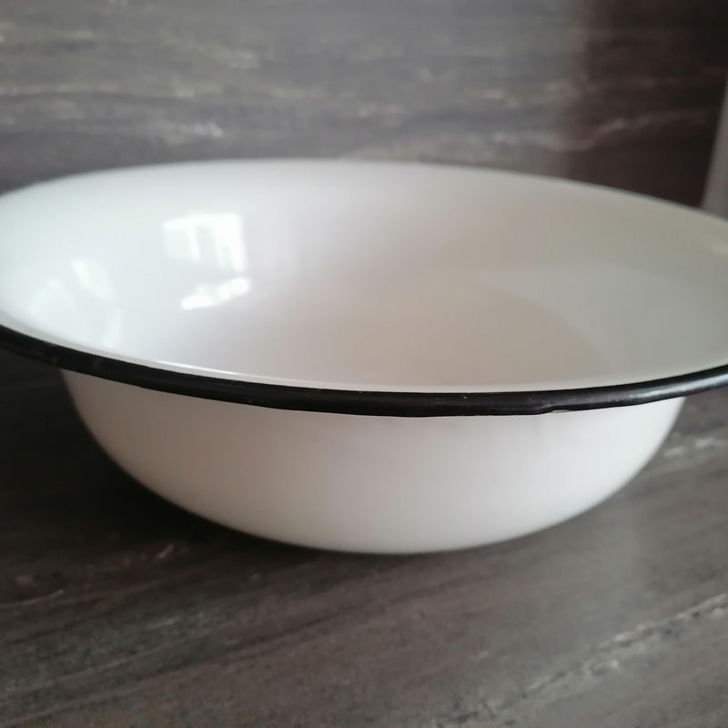 Enamel Wash Basin - Etsy